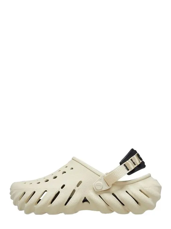 CROCS Echo Clogs - Bone/black/beige
