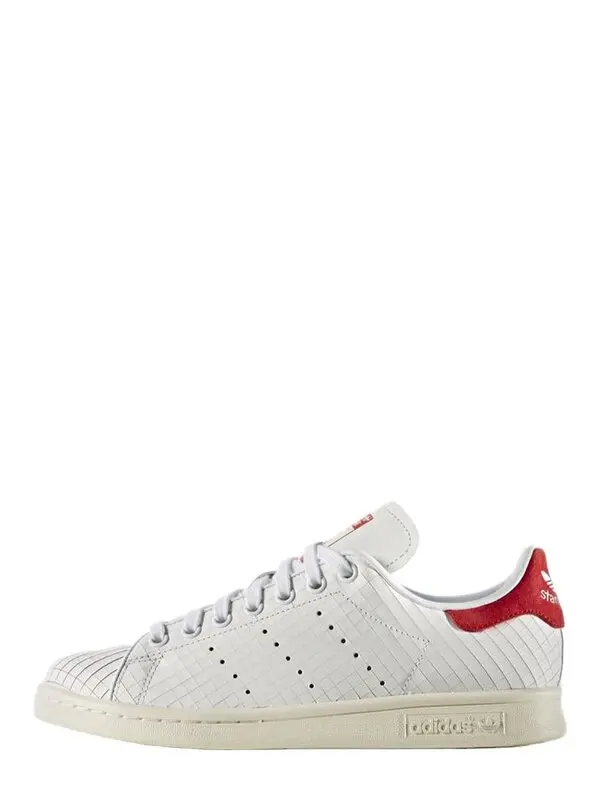 Adidas Stan Smith Sneakers - White/red