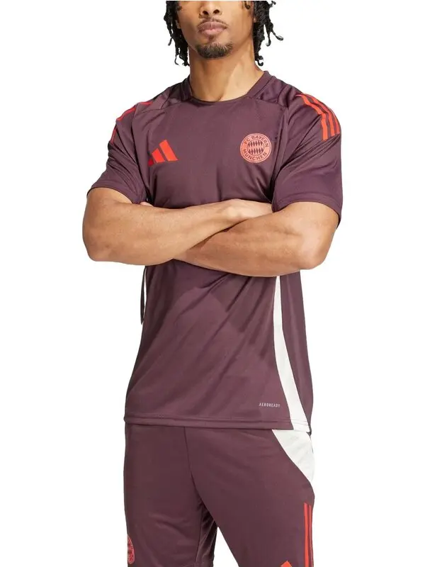 Adidas Fc Bayern Tiro 24 Training Football Jersey - Shadow Maroon/red