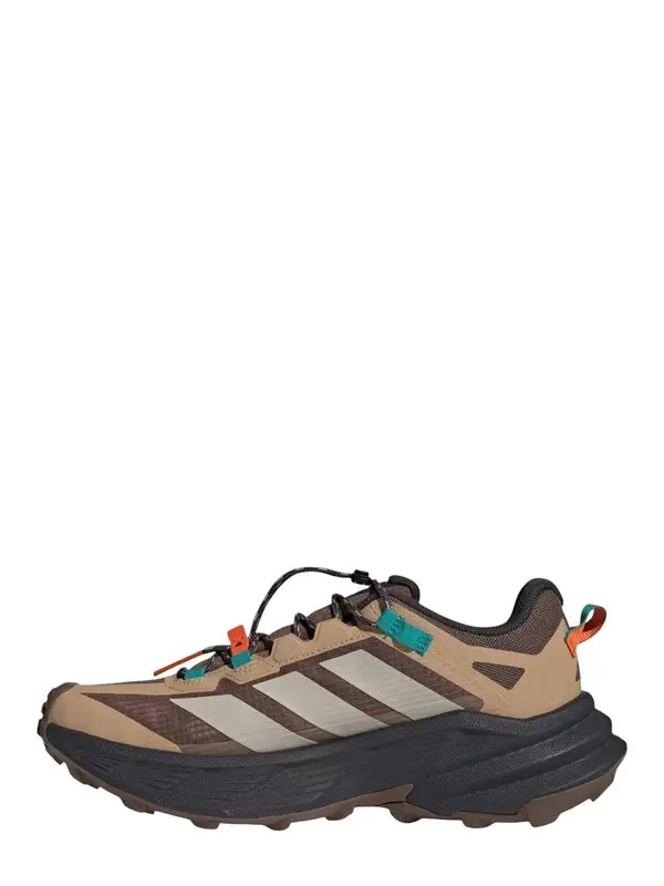 Adidas Freehiker Sl Gore-tex Hiking Sneakers - Earth Strata/beige/pure Teal