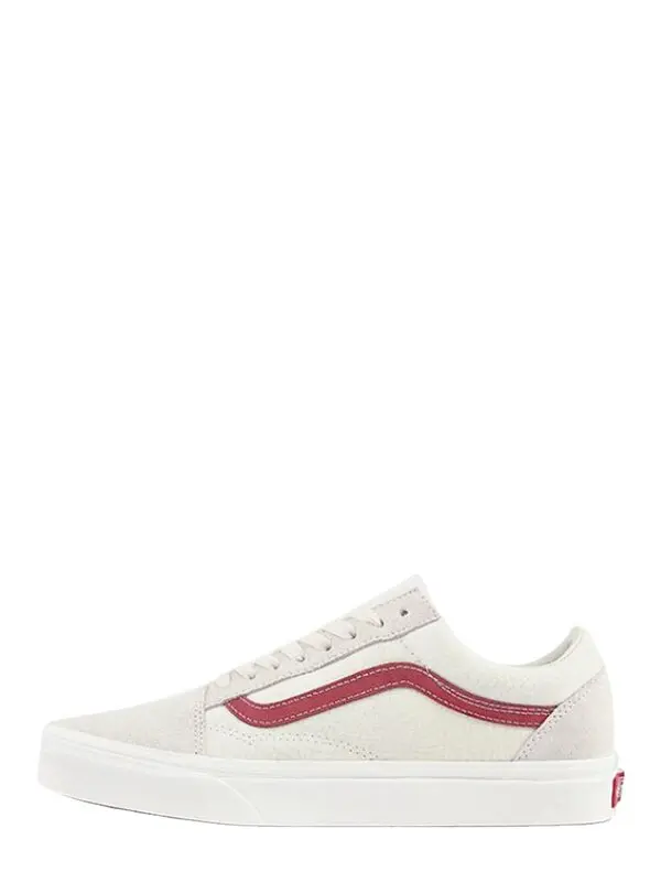 VANS Old Skool Rococco Sneakers - White/red