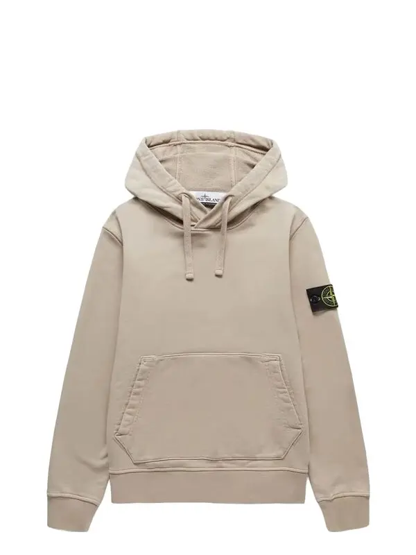 Stone Island Drawstring Hoodie - Dove Grey