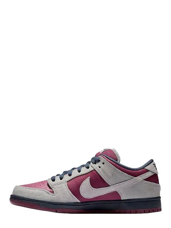 Nike Dunk Low 'true Berry' Sneakers - Redwhite/grey