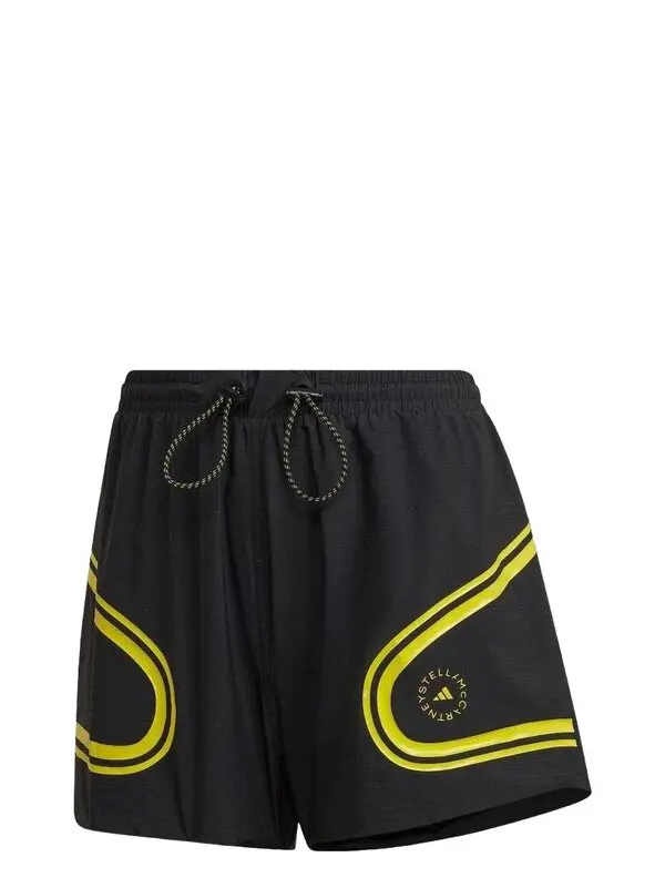Adidas Stella Mccartney Truepace Running Shorts - Black/green