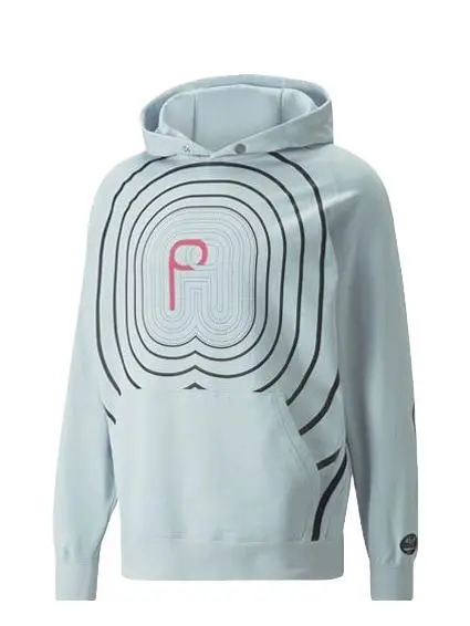 PUMA X Pronounce Crossover Long Sleeve Hoodie - Blue