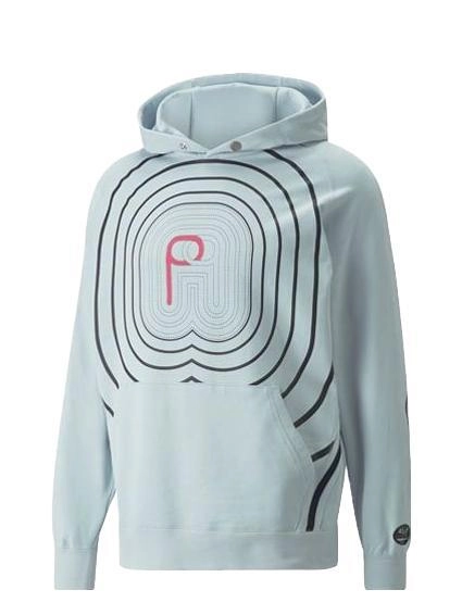 PUMA X Pronounce Crossover Long Sleeve Hoodie - Blue