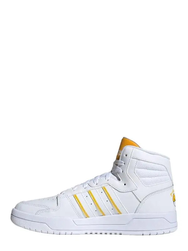 Adidas Entrap Mid Sneakers - White/yellow