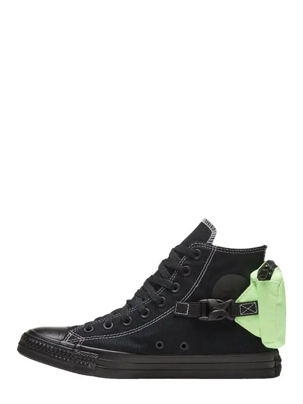 CONVERSE Chuck Taylor All Star Buckle Up High Top Sneakers - Black