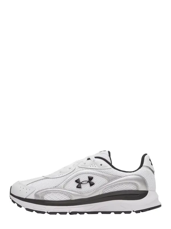 Under Armour Tech Runner Sneakers - White/metallic Silver/black