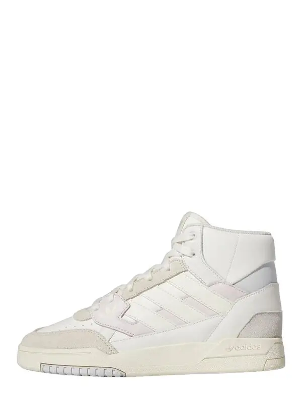 Adidas Originals Drop Step Se High Top Sneakers - Beige/cloud White/pink