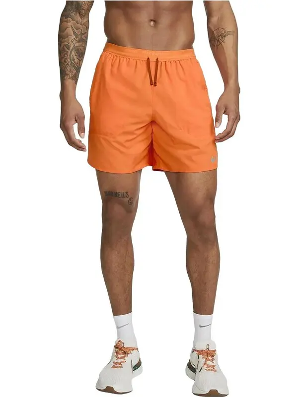 Nike Stride Dri-fit 7 2-in-1 Running Shorts - Orange