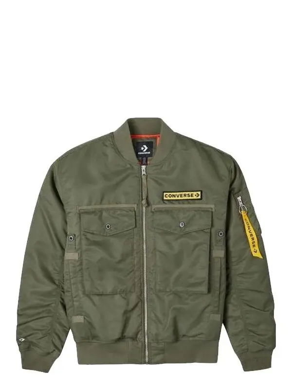 CONVERSE Military Pack Ma-1 Bomber Jacket - Army Green