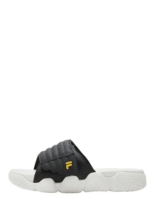 FILA FUSION Barricade Slippers - Black/white