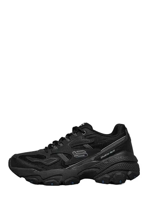 Sketchers Sparta-max 'pure' Lace-up Sneakers - Black