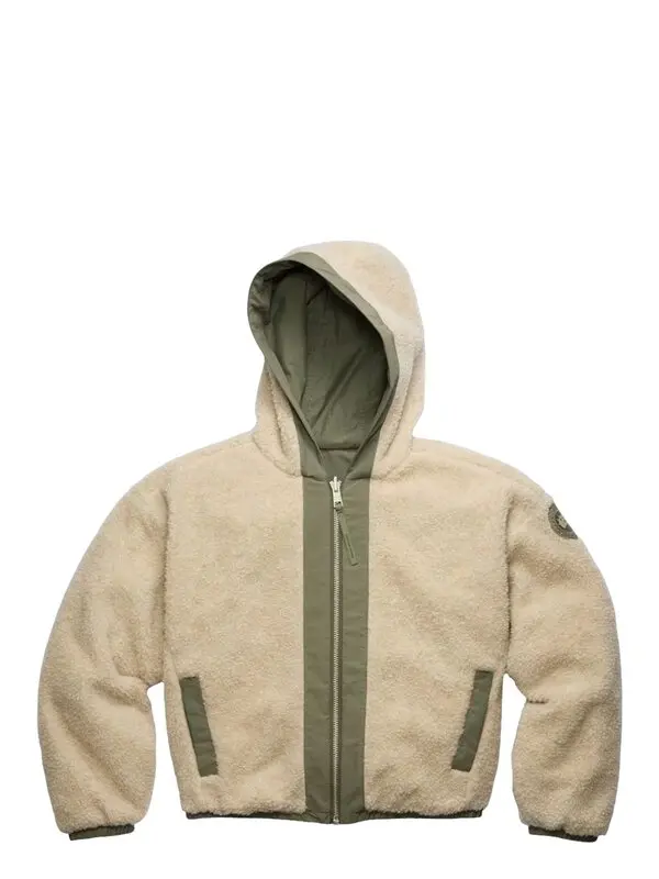 Canada Goose Alberni Reversible Bomber Jacket - Light Tan/smokey Sage