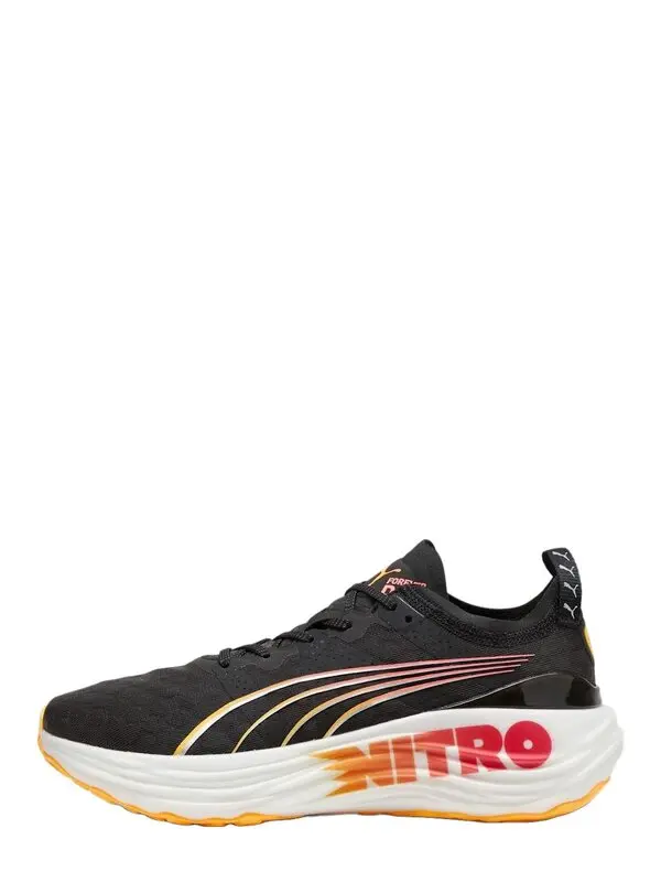 PUMA Foreverrun Nitro Sneakers - Black/sun Stream/sunset Glow