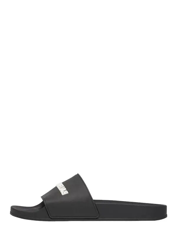 Balenciaga Pool Slides - Black