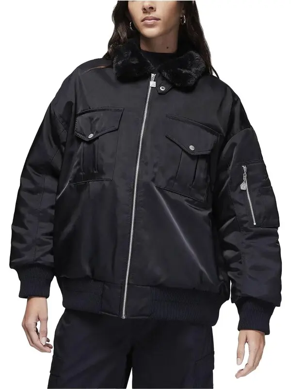 JORDAN Renegade Bomber Jacket - Black