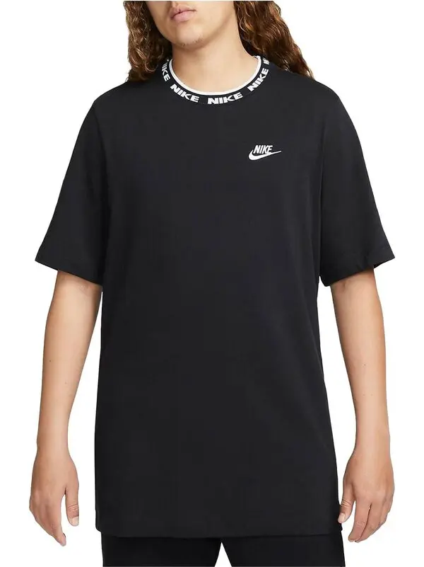 Nike Club Short-sleeve Top - Black/multi-color