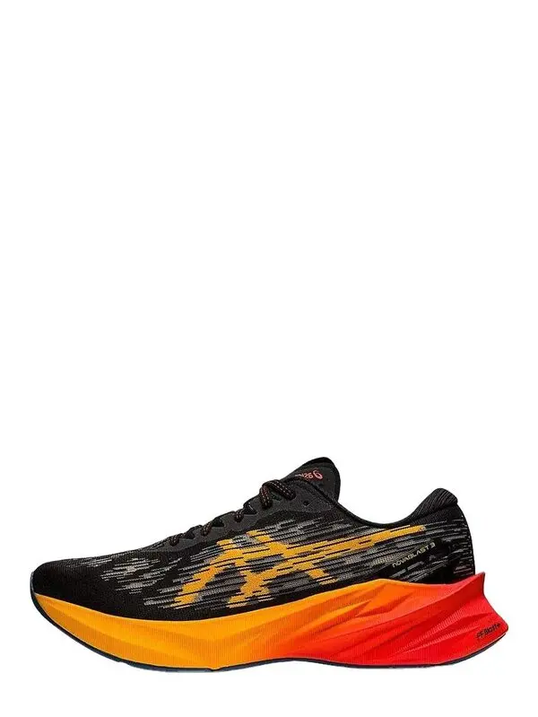 Asics Novablast 3 Low Top Athletic Sneakers - Black