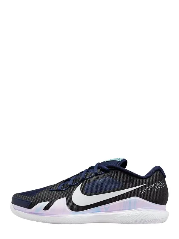 Nike Nikecourt Air Zoom Vapor Pro Tennis Shoes - Black/blue/pink