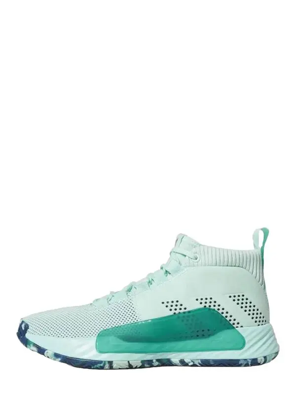 Adidas Dame 5 'suga Gee' Mid-top Basketball Sneakers - Green