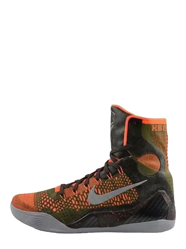 Nike Kobe 9 Elite 'strategy' High Top Sneakers - Red/green/dark Red