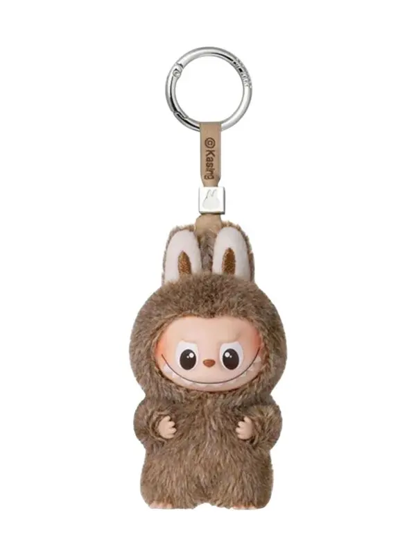 POP MART The Monsters Labubu Plush Pendant Keychain - Multi-color