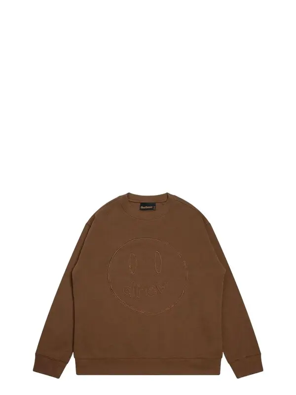 Drew House Sketch Mascot Crewneck Sweatshirt - Brown