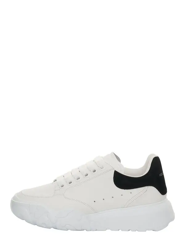 Alexander McQueen Oversized Court Trainer - White/black