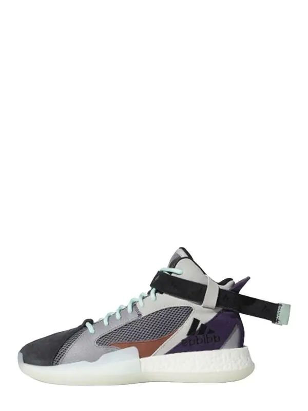 Adidas High Top Sneakers - Black/silver