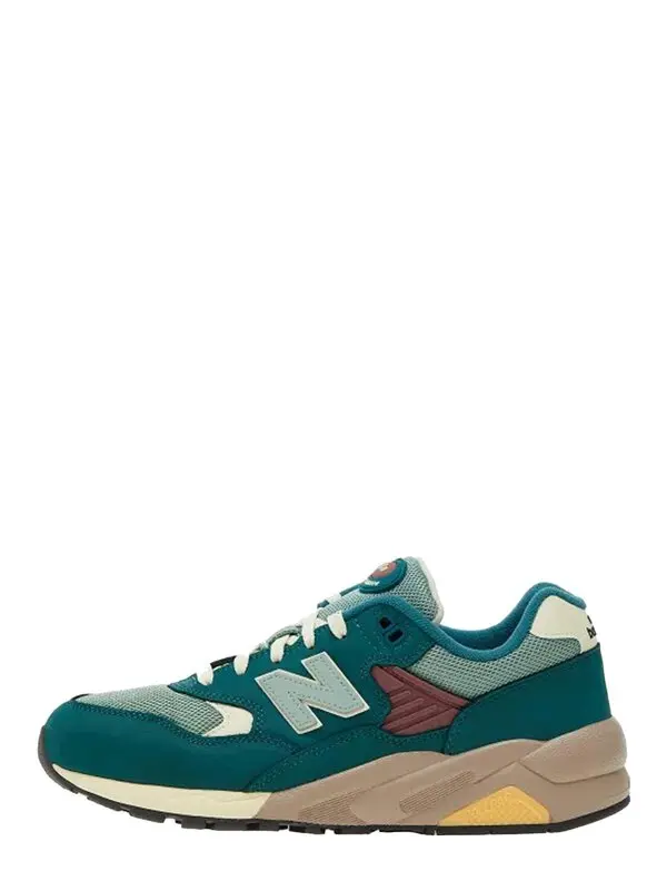 NEW BALANCE 580 Vintage Teal Sneakers - Teal Green/beige/brown