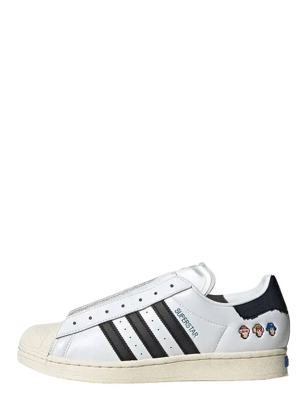 Adidas Originals Superstar "money Kingdom" Sneakers - White/black