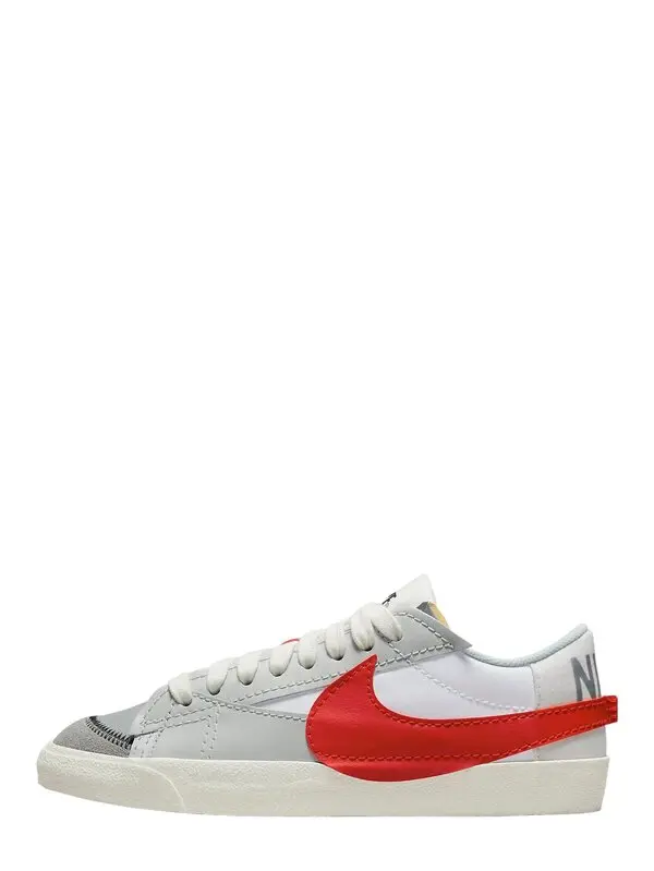 Nike Blazer Low '77 Jumbo Sneakers - White/red/gray