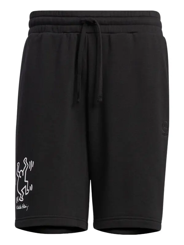 Adidas Neo X. Crossover Cartoon Stripe Athleisure Shorts - Multi-color