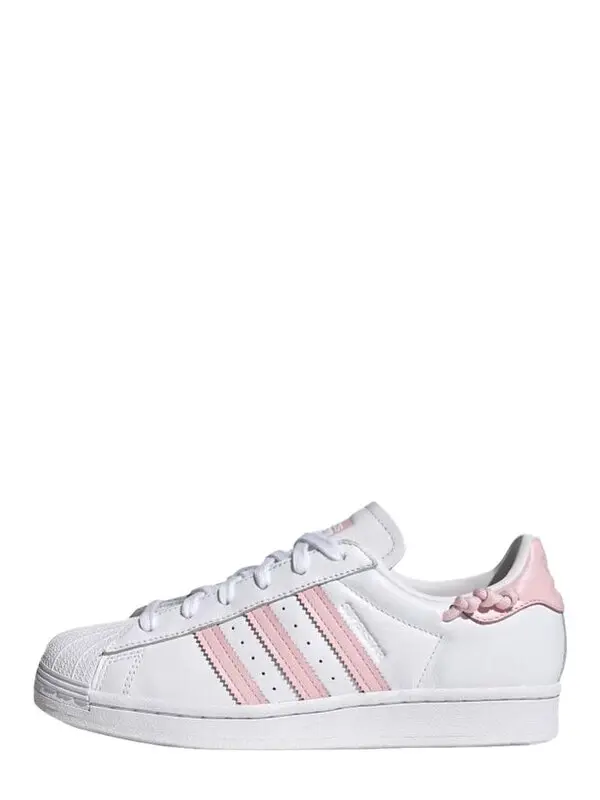 Adidas Superstar Knotted Rope White - Pink/blue