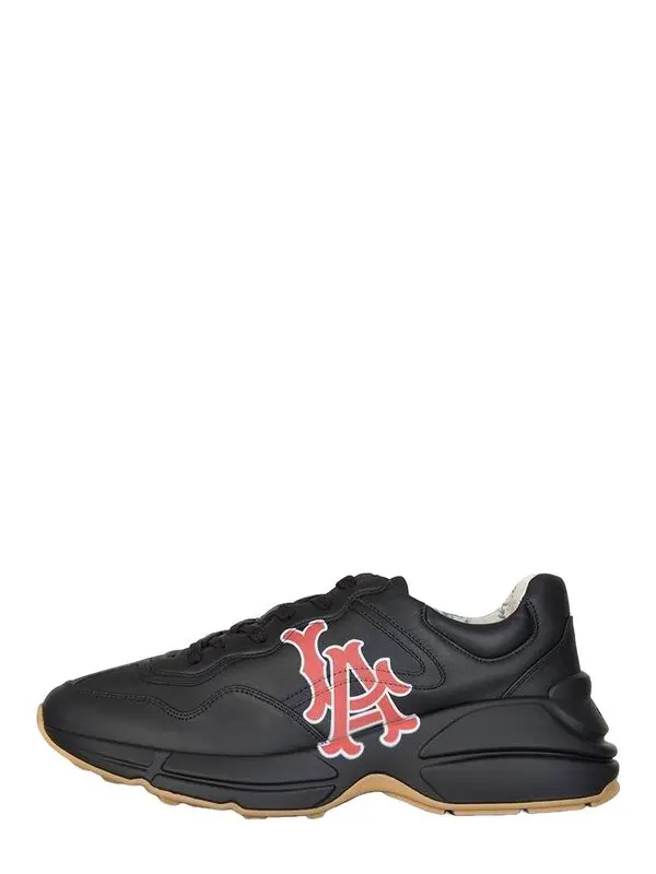 Gucci Rhyton La Angels Sneakers - Black