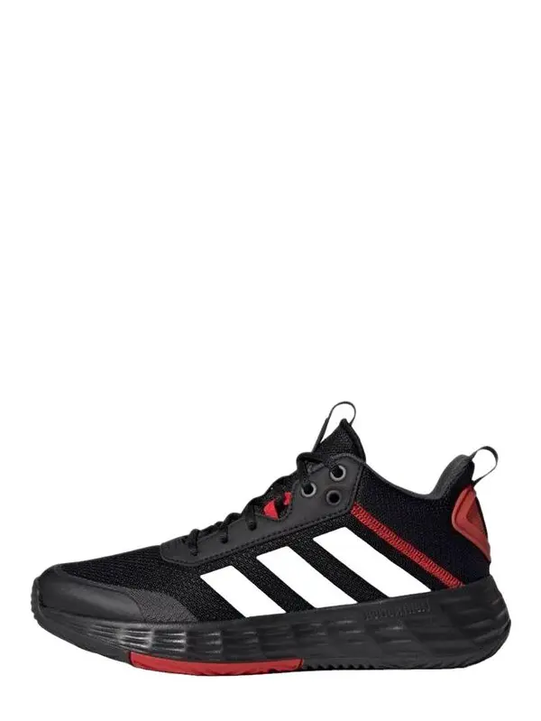 Adidas Own The Game Mid Top Sneakers - Black/white/red