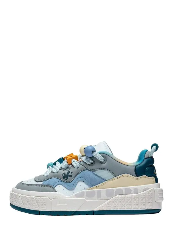 LI-NING 001 Unblock X Disney Skate Shoes - Blue/grey/teal