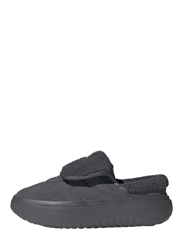 Adidas Grand Court Mule - Grey Five/silver Metallic