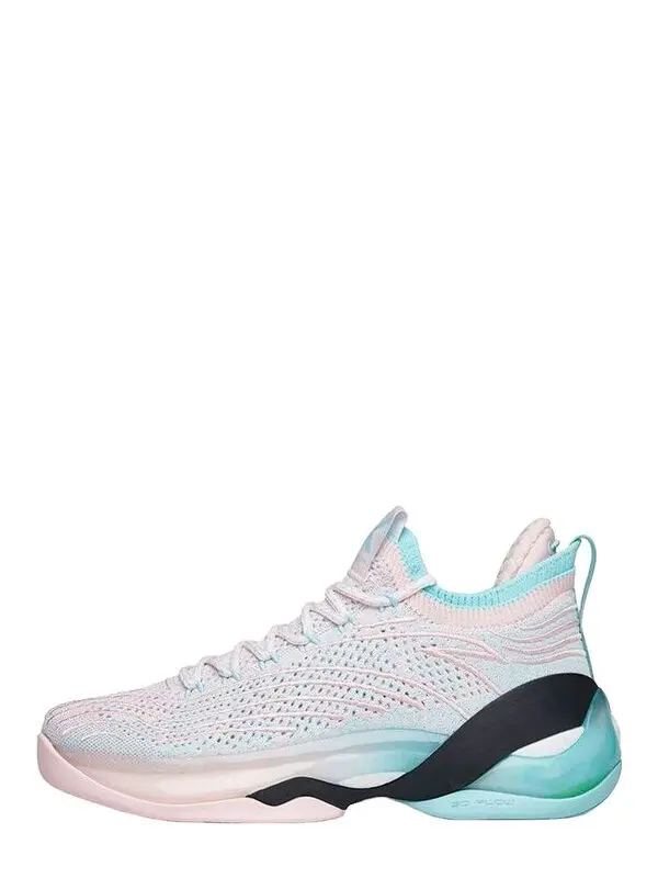 ANTA Klay Thompson Low Sneakers - Blue/pink/white
