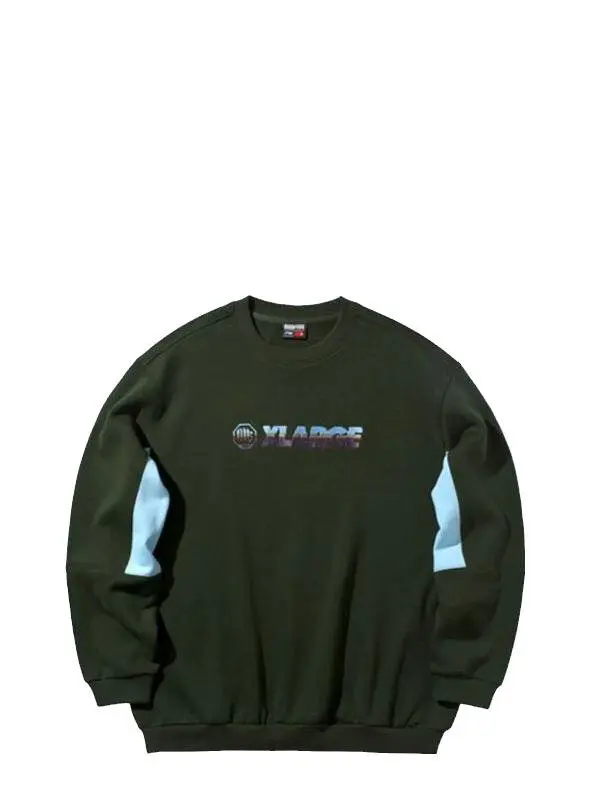 LI-NING Xlarge Crossover Loose Pullover - Dark Green