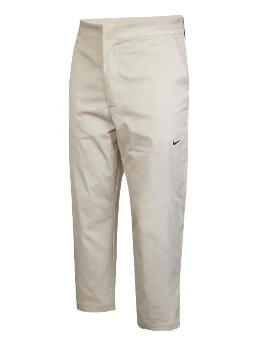Nike Solid Color Straight Slim Fit Woven Casual Long Pants - Multi-color