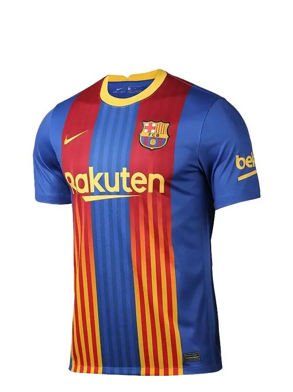 Nike Fc Barcelona 20/21 4th Jersey - Blue