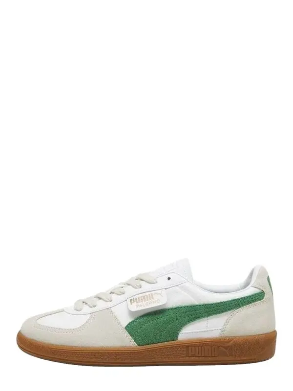 PUMA Palermo Lth Sneakers - White/beige/green