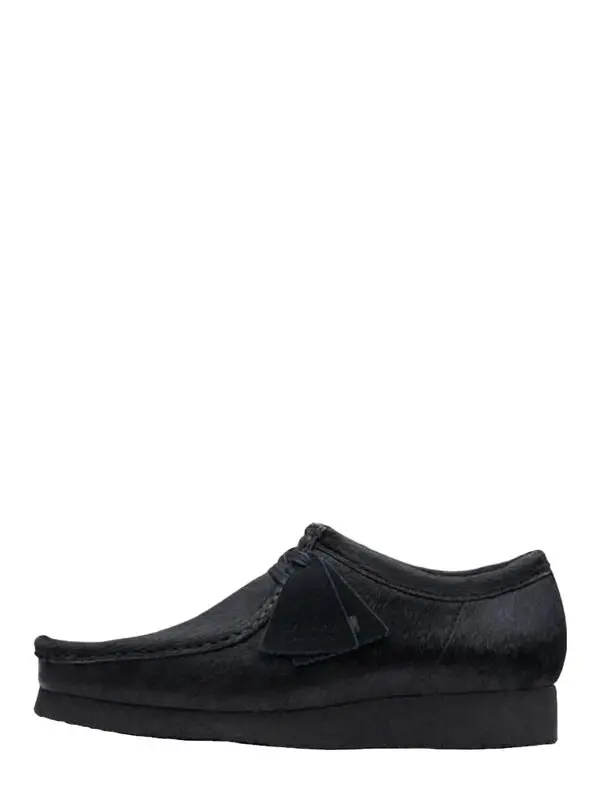 Clarks Wallabee Hair On - Black
