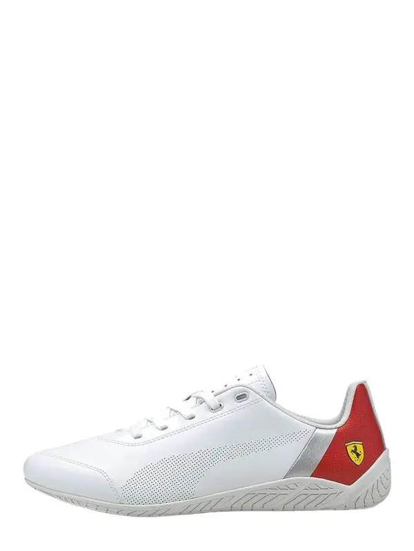 PUMA Scuderia Ferrari X Ridge Cat Sneakers - White/red/silver
