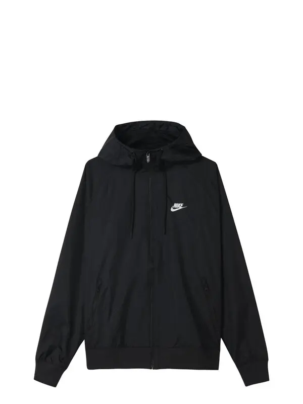 Nike Hooded Windbreaker Jacket - Black