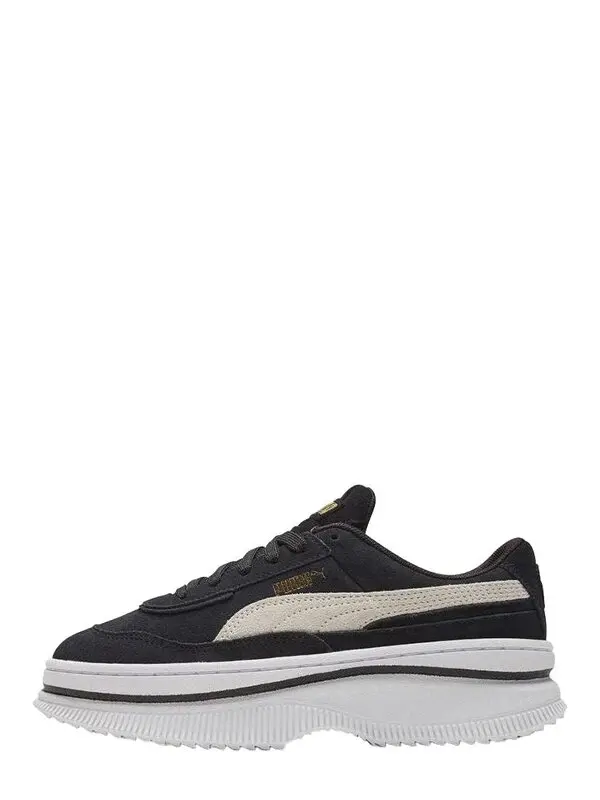 PUMA Deva Suede Platform Sneakers - Black