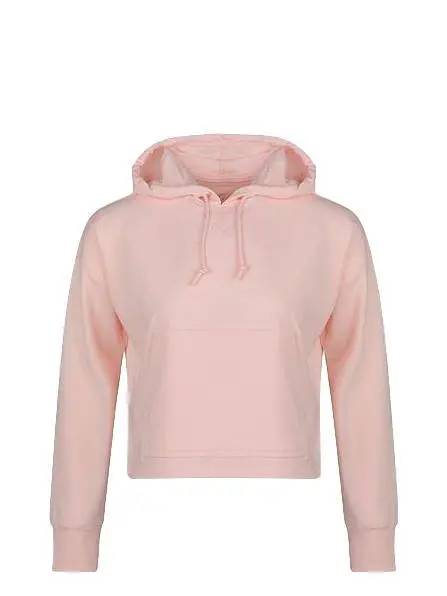 Nike Yoga Jersey Crop Hoodie - Pink